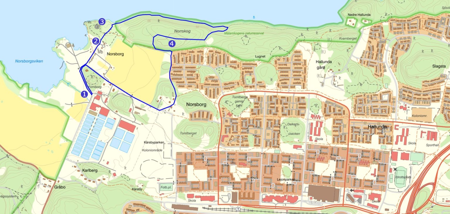 Kulturspår – Norsborg - Stockholms läns museum